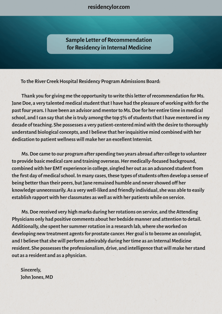 Stunning Internal Medicine Letters Of Recommendation Here Stunning Internal Medicine Letters Of Recommendation Here