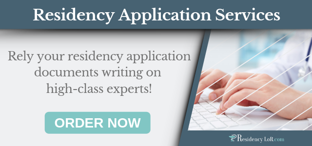 Residency Application Services | LoR | PS | CV | LoI